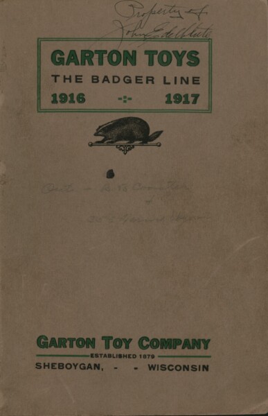 Catalogs | Garton Family Foundation